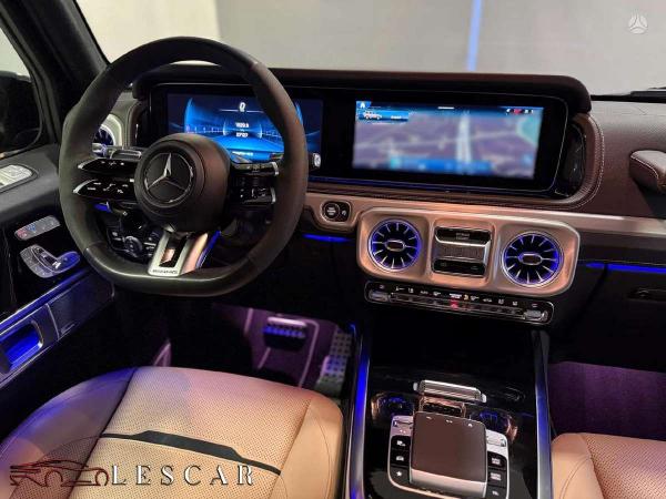 Melns Mercedes-Benz G63 AMG 2025 Viļņa, ar dzinēja tilpumu 3.98 L un nobraukumu 28 tūkst. km par 235000 €, foto 11 vietnē AUTOMOTO.COM.LV