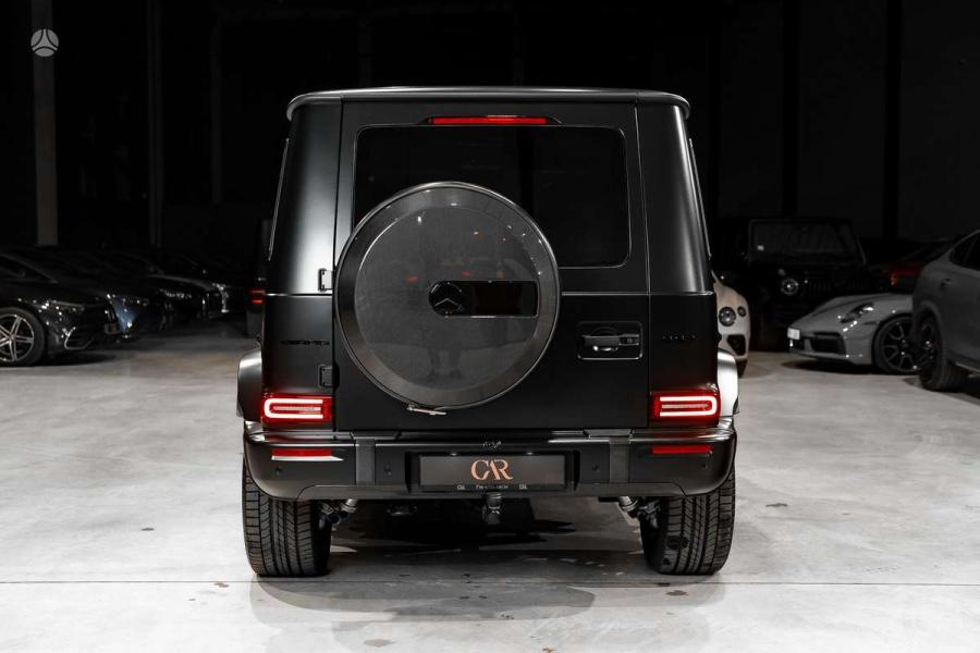 Melns Mercedes-Benz G63 AMG 2025 Rīga, ar dzinēja tilpumu 3.98 L un nobraukumu 0 tūkst. km par 278300 €, foto 6 vietnē AUTOMOTO.COM.LV