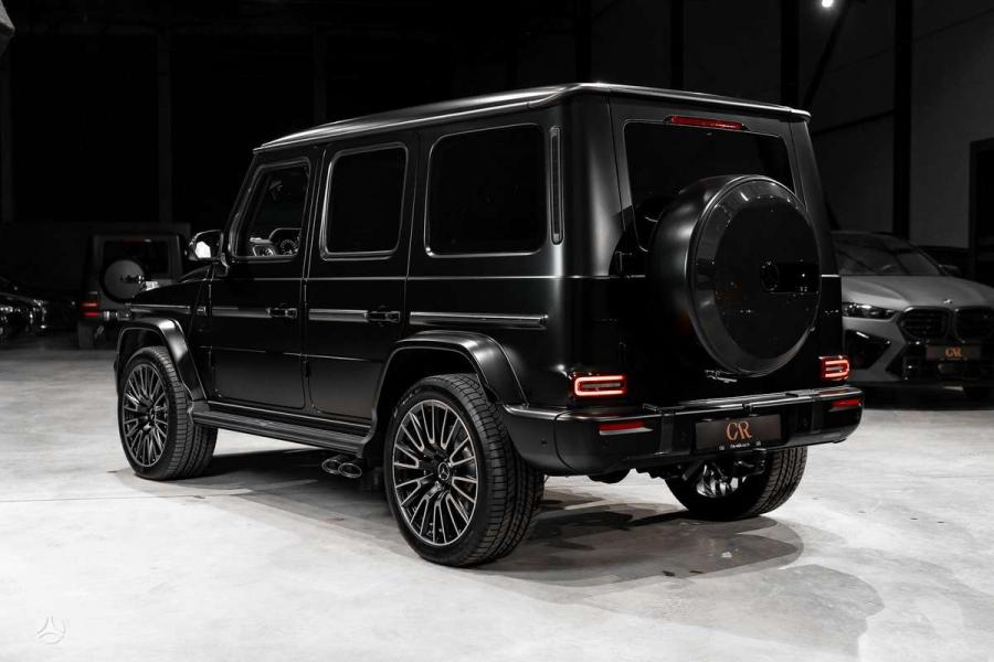 Melns Mercedes-Benz G63 AMG 2025 Rīga, ar dzinēja tilpumu 3.98 L un nobraukumu 0 tūkst. km par 278300 €, foto 7 vietnē AUTOMOTO.COM.LV