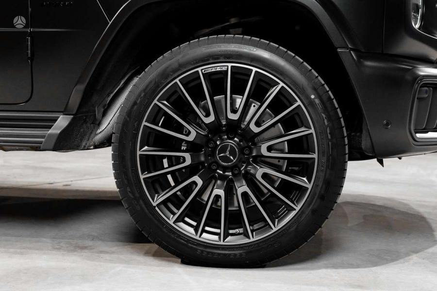 Melns Mercedes-Benz G63 AMG 2025 Rīga, ar dzinēja tilpumu 3.98 L un nobraukumu 0 tūkst. km par 278300 €, foto 8 vietnē AUTOMOTO.COM.LV