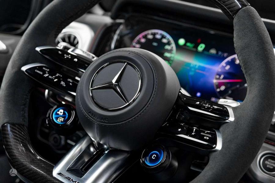 Melns Mercedes-Benz G63 AMG 2025 Rīga, ar dzinēja tilpumu 3.98 L un nobraukumu 0 tūkst. km par 278300 €, foto 18 vietnē AUTOMOTO.COM.LV