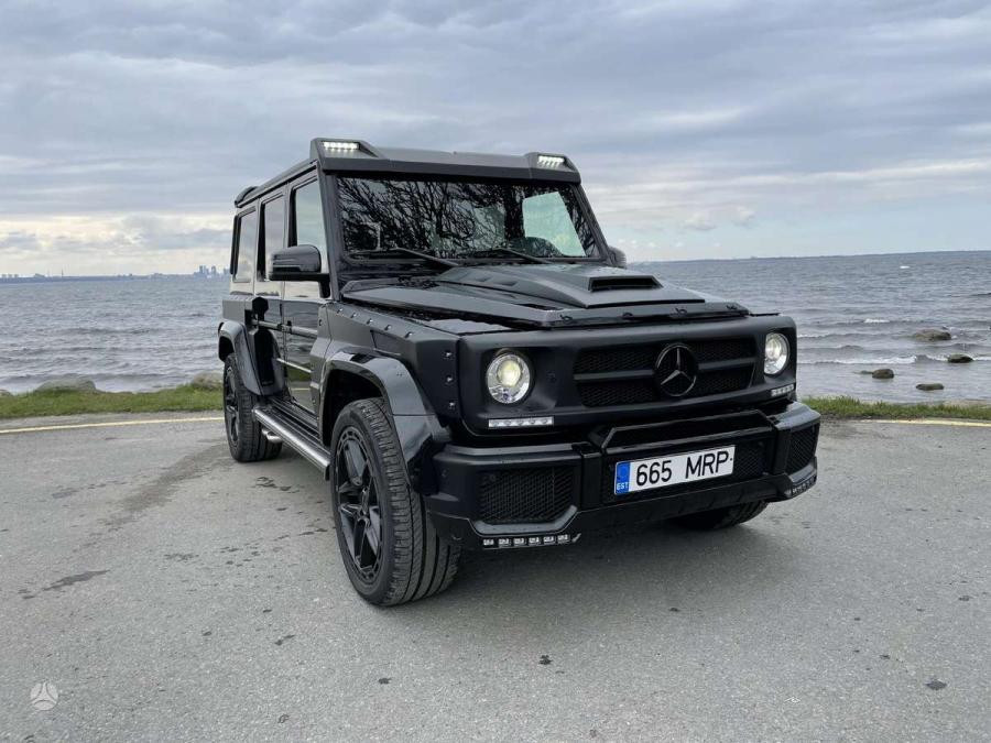 Melns Mercedes-Benz G63 AMG 2015 Tallina, ar dzinēja tilpumu 5.50 L un nobraukumu 24 tūkst. km par 99000 €, foto 3 vietnē AUTOMOTO.COM.LV