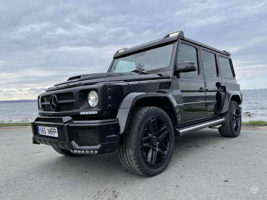 Melns Mercedes-Benz G63 AMG 2015 Tallina, ar dzinēja tilpumu 5.50 L un nobraukumu 24 tūkst. km par 99000 €, foto 4 vietnē AUTOMOTO.COM.LV