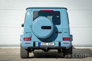 Zils Mercedes-Benz G63 AMG 2021 Rīga, ar dzinēja tilpumu 4.00 L un nobraukumu 80 tūkst. km par 139000 €, foto 3 vietnē AUTOMOTO.COM.LV