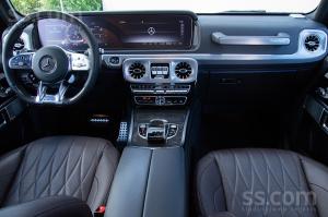 Zils Mercedes-Benz G63 AMG 2021 Rīga, ar dzinēja tilpumu 4.00 L un nobraukumu 80 tūkst. km par 139000 €, foto 7 vietnē AUTOMOTO.COM.LV