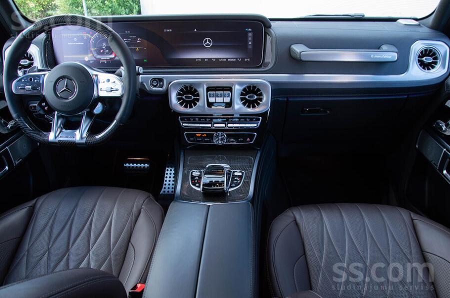 Zils Mercedes-Benz G63 AMG 2021 Rīga, ar dzinēja tilpumu 4.00 L un nobraukumu 80 tūkst. km par 139000 €, foto 7 vietnē AUTOMOTO.COM.LV