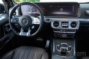 Zils Mercedes-Benz G63 AMG 2021 Rīga, ar dzinēja tilpumu 4.00 L un nobraukumu 80 tūkst. km par 139000 €, foto 10 vietnē AUTOMOTO.COM.LV