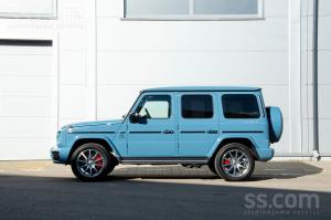 Zils Mercedes-Benz G63 AMG 2021 Rīga, ar dzinēja tilpumu 4.00 L un nobraukumu 80 tūkst. km par 139000 €, foto 14 vietnē AUTOMOTO.COM.LV