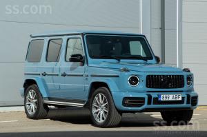 Zils Mercedes-Benz G63 AMG 2021 Rīga, ar dzinēja tilpumu 4.00 L un nobraukumu 80 tūkst. km par 139000 €, foto 16 vietnē AUTOMOTO.COM.LV