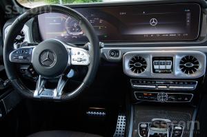 Zils Mercedes-Benz G63 AMG 2021 Rīga, ar dzinēja tilpumu 4.00 L un nobraukumu 80 tūkst. km par 139000 €, foto 17 vietnē AUTOMOTO.COM.LV