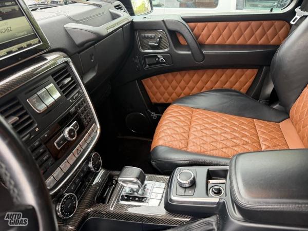 Mercedes-Benz G63 AMG 2013 Viļņa, ar dzinēja tilpumu 5.50 L un nobraukumu 178 tūkst. km par 52000 €, foto 9 vietnē AUTOMOTO.COM.LV