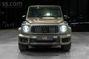 Green Mercedes-Benz G63 AMG 2025 in Riga, with an engine capacity of 4.00 L and mileage of 4 thousand km for 260000 €, photo 3 on AUTOMOTO.COM.LV