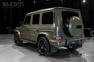 Green Mercedes-Benz G63 AMG 2025 in Riga, with an engine capacity of 4.00 L and mileage of 4 thousand km for 260000 €, photo 7 on AUTOMOTO.COM.LV
