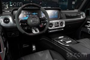 Green Mercedes-Benz G63 AMG 2025 in Riga, with an engine capacity of 4.00 L and mileage of 4 thousand km for 260000 €, photo 10 on AUTOMOTO.COM.LV