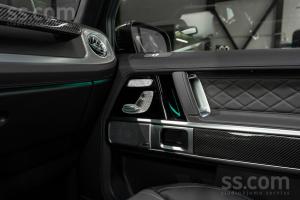 Green Mercedes-Benz G63 AMG 2025 in Riga, with an engine capacity of 4.00 L and mileage of 4 thousand km for 260000 €, photo 35 on AUTOMOTO.COM.LV