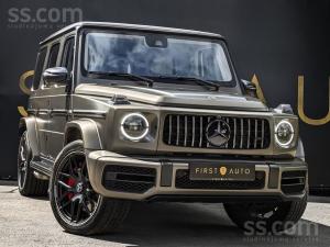 Pelēks Mercedes-Benz G63 AMG 2023 Tukums, ar dzinēja tilpumu 4.00 L un nobraukumu 30 tūkst. km par 164990 €, foto  vietnē AUTOMOTO.COM.LV