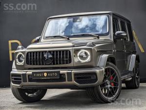 Pelēks Mercedes-Benz G63 AMG 2023 Tukums, ar dzinēja tilpumu 4.00 L un nobraukumu 30 tūkst. km par 164990 €, foto 3 vietnē AUTOMOTO.COM.LV