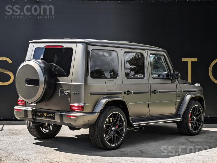 Pelēks Mercedes-Benz G63 AMG 2023 Tukums, ar dzinēja tilpumu 4.00 L un nobraukumu 30 tūkst. km par 164990 €, foto 6 vietnē AUTOMOTO.COM.LV