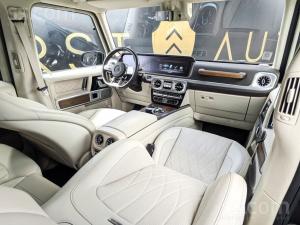 Pelēks Mercedes-Benz G63 AMG 2023 Tukums, ar dzinēja tilpumu 4.00 L un nobraukumu 30 tūkst. km par 164990 €, foto 7 vietnē AUTOMOTO.COM.LV