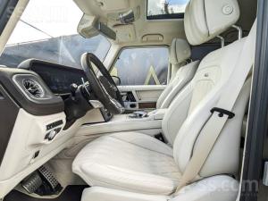 Pelēks Mercedes-Benz G63 AMG 2023 Tukums, ar dzinēja tilpumu 4.00 L un nobraukumu 30 tūkst. km par 164990 €, foto 8 vietnē AUTOMOTO.COM.LV