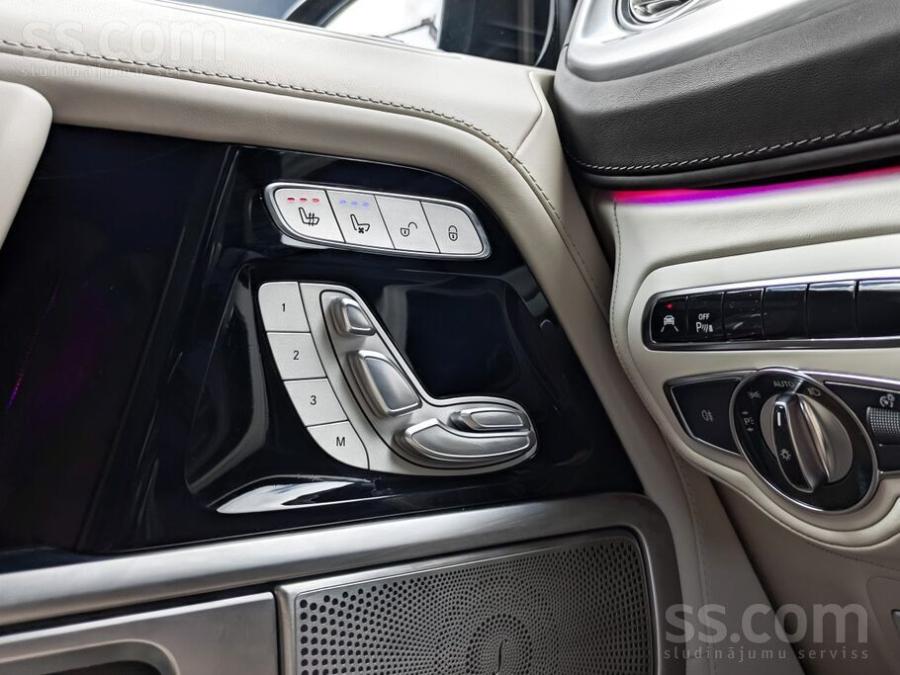 Pelēks Mercedes-Benz G63 AMG 2023 Tukums, ar dzinēja tilpumu 4.00 L un nobraukumu 30 tūkst. km par 164990 €, foto 20 vietnē AUTOMOTO.COM.LV