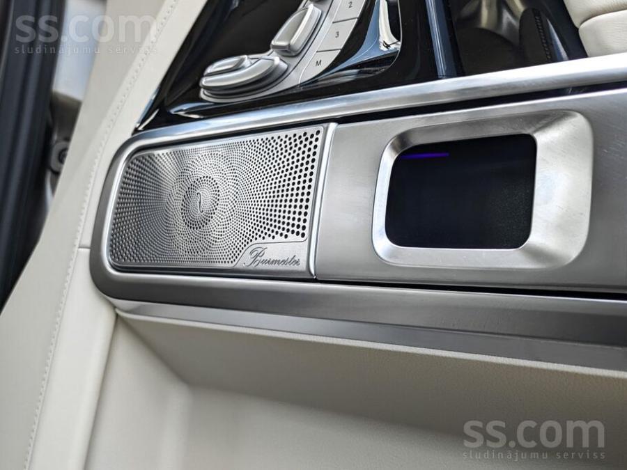 Pelēks Mercedes-Benz G63 AMG 2023 Tukums, ar dzinēja tilpumu 4.00 L un nobraukumu 30 tūkst. km par 164990 €, foto 24 vietnē AUTOMOTO.COM.LV