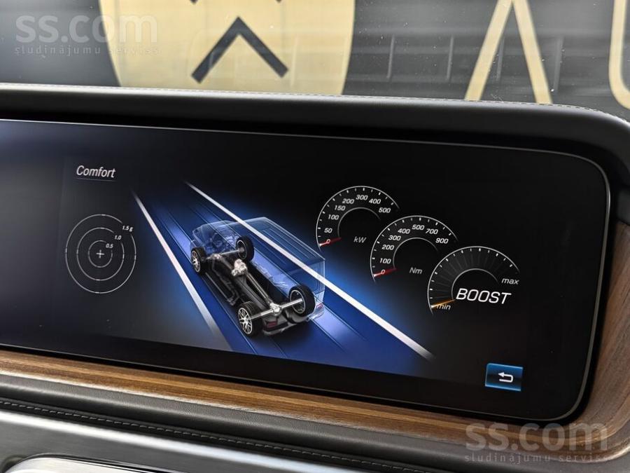 Pelēks Mercedes-Benz G63 AMG 2023 Tukums, ar dzinēja tilpumu 4.00 L un nobraukumu 30 tūkst. km par 164990 €, foto 25 vietnē AUTOMOTO.COM.LV
