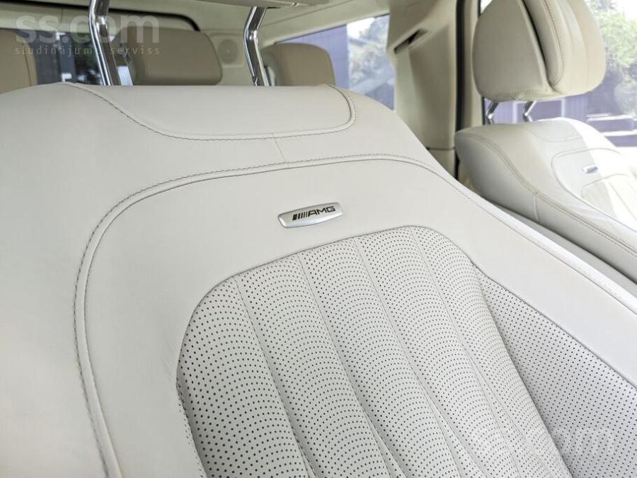 Pelēks Mercedes-Benz G63 AMG 2023 Tukums, ar dzinēja tilpumu 4.00 L un nobraukumu 30 tūkst. km par 164990 €, foto 26 vietnē AUTOMOTO.COM.LV