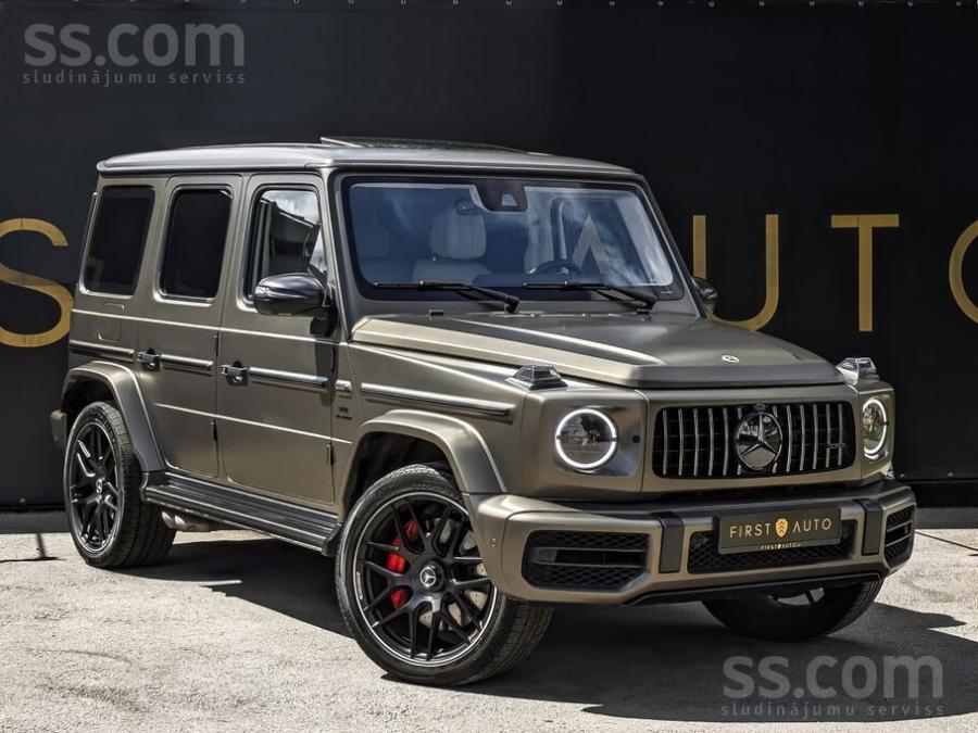 Pelēks Mercedes-Benz G63 AMG 2023 Tukums, ar dzinēja tilpumu 4.00 L un nobraukumu 30 tūkst. km par 164990 €, foto 35 vietnē AUTOMOTO.COM.LV