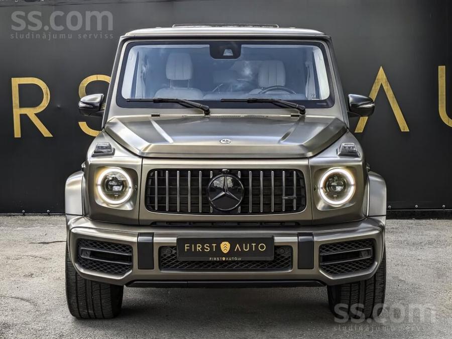 Pelēks Mercedes-Benz G63 AMG 2023 Tukums, ar dzinēja tilpumu 4.00 L un nobraukumu 30 tūkst. km par 164990 €, foto 36 vietnē AUTOMOTO.COM.LV