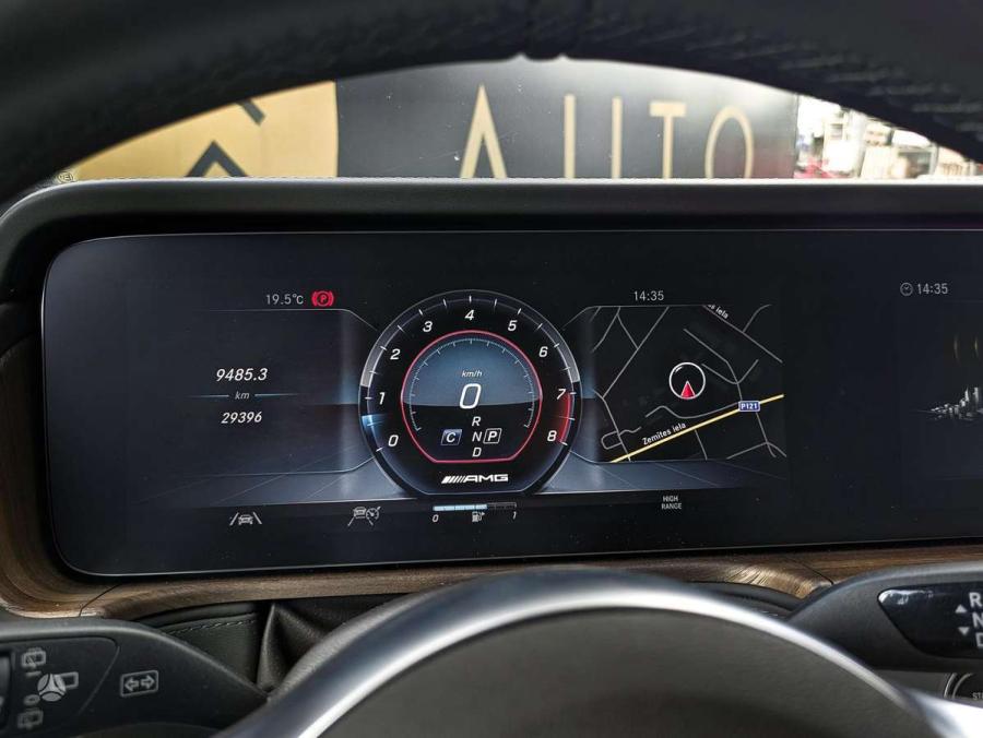 Серый Мерседес Г63 АМГ 2023 в Тукумс, объемом двигателя 3.98 л и пробегом 30 тыс. км за 164990 €, фото 22 на AUTOMOTO.COM.LV