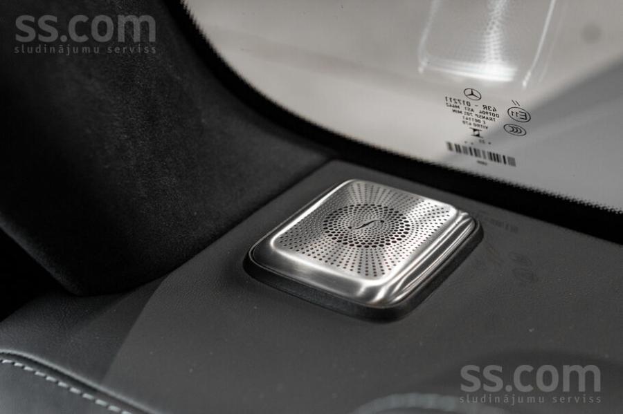 Серый Мерседес Г63 АМГ 2024 в Рига, объемом двигателя 4.00 л и пробегом 30 тыс. км за 201465 €, фото 22 на AUTOMOTO.COM.LV