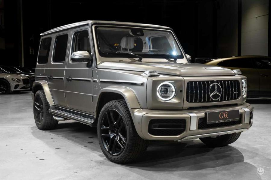 Pelēks Mercedes-Benz G63 AMG 2024 Rīga, ar dzinēja tilpumu 3.98 L un nobraukumu 20 tūkst. km par 189000 €, foto 3 vietnē AUTOMOTO.COM.LV