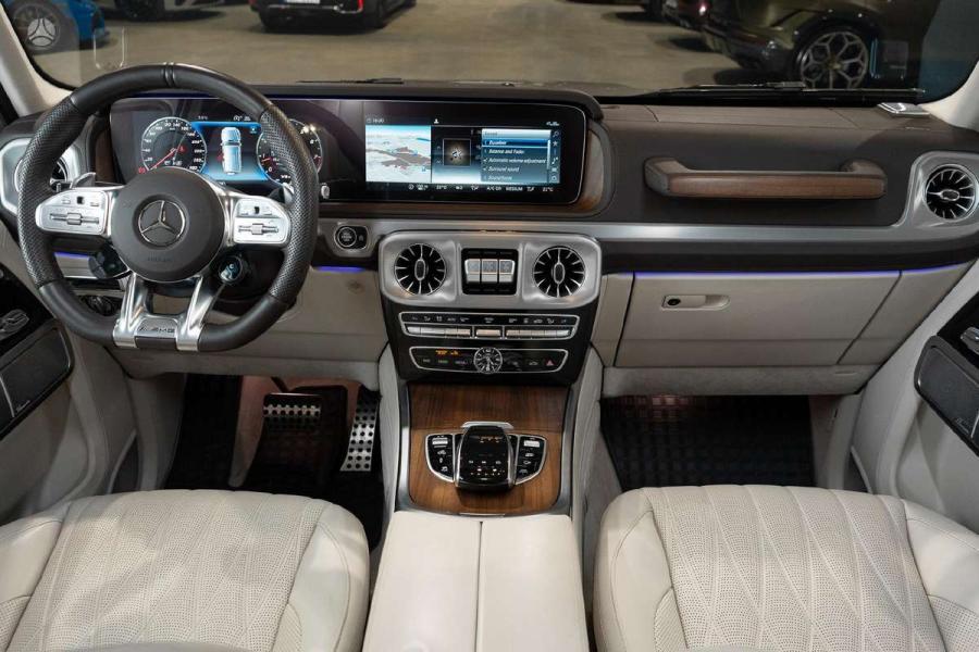 Pelēks Mercedes-Benz G63 AMG 2024 Rīga, ar dzinēja tilpumu 3.98 L un nobraukumu 20 tūkst. km par 189000 €, foto 11 vietnē AUTOMOTO.COM.LV
