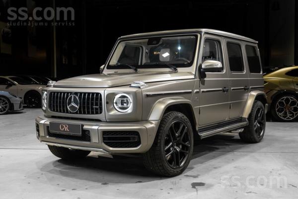 Pelēks Mercedes-Benz G63 AMG 2024 Rīga, ar dzinēja tilpumu 4.00 L un nobraukumu 20 tūkst. km par 189000 €, foto 1 vietnē AUTOMOTO.COM.LV