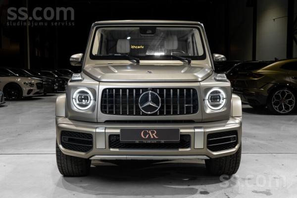 Pelēks Mercedes-Benz G63 AMG 2024 Rīga, ar dzinēja tilpumu 4.00 L un nobraukumu 20 tūkst. km par 189000 €, foto 2 vietnē AUTOMOTO.COM.LV