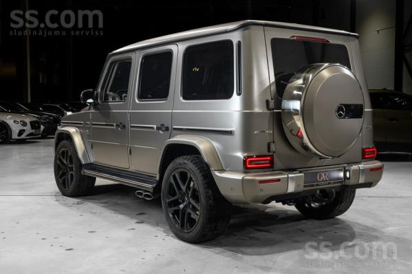 Pelēks Mercedes-Benz G63 AMG 2024 Rīga, ar dzinēja tilpumu 4.00 L un nobraukumu 20 tūkst. km par 189000 €, foto 4 vietnē AUTOMOTO.COM.LV