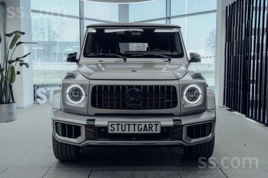 Pelēks Mercedes-Benz G63 AMG 2024 Rīga, ar dzinēja tilpumu 4.00 L un nobraukumu 26 tūkst. km par 220000 €, foto 3 vietnē AUTOMOTO.COM.LV