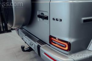 Pelēks Mercedes-Benz G63 AMG 2024 Rīga, ar dzinēja tilpumu 4.00 L un nobraukumu 26 tūkst. km par 220000 €, foto 13 vietnē AUTOMOTO.COM.LV