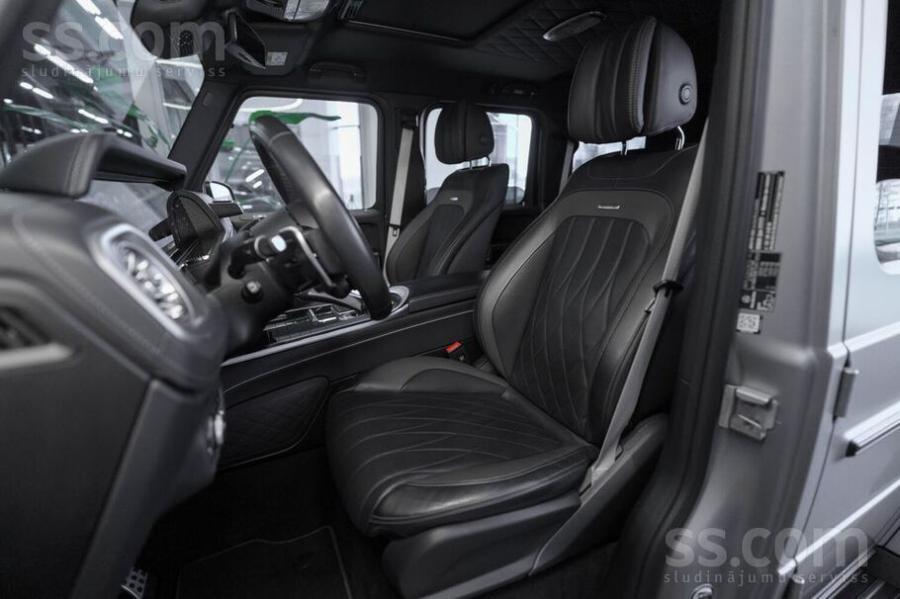 Pelēks Mercedes-Benz G63 AMG 2024 Rīga, ar dzinēja tilpumu 4.00 L un nobraukumu 26 tūkst. km par 220000 €, foto 15 vietnē AUTOMOTO.COM.LV