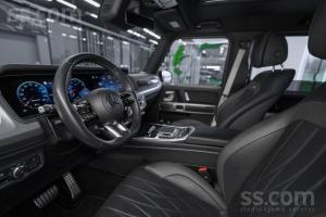 Pelēks Mercedes-Benz G63 AMG 2024 Rīga, ar dzinēja tilpumu 4.00 L un nobraukumu 26 tūkst. km par 220000 €, foto 18 vietnē AUTOMOTO.COM.LV