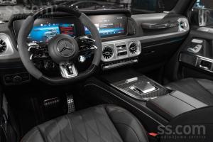 Pelēks Mercedes-Benz G63 AMG 2024 Rīga, ar dzinēja tilpumu 4.00 L un nobraukumu 13 tūkst. km par 254100 €, foto 10 vietnē AUTOMOTO.COM.LV