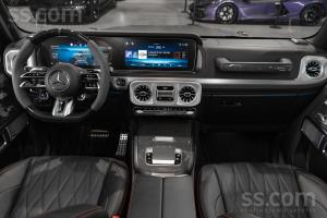 Pelēks Mercedes-Benz G63 AMG 2024 Rīga, ar dzinēja tilpumu 4.00 L un nobraukumu 13 tūkst. km par 254100 €, foto 11 vietnē AUTOMOTO.COM.LV