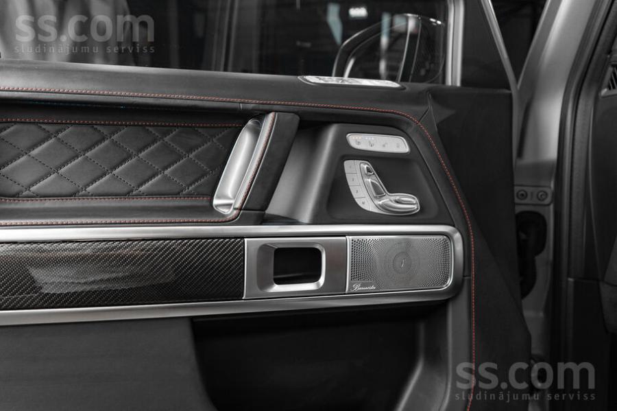Pelēks Mercedes-Benz G63 AMG 2024 Rīga, ar dzinēja tilpumu 4.00 L un nobraukumu 13 tūkst. km par 254100 €, foto 15 vietnē AUTOMOTO.COM.LV
