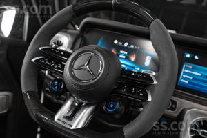 Pelēks Mercedes-Benz G63 AMG 2024 Rīga, ar dzinēja tilpumu 4.00 L un nobraukumu 13 tūkst. km par 254100 €, foto 21 vietnē AUTOMOTO.COM.LV