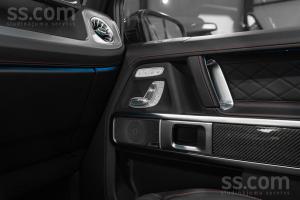 Pelēks Mercedes-Benz G63 AMG 2024 Rīga, ar dzinēja tilpumu 4.00 L un nobraukumu 13 tūkst. km par 254100 €, foto 31 vietnē AUTOMOTO.COM.LV
