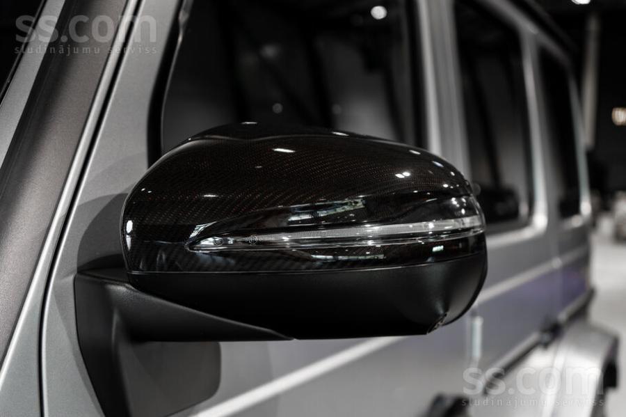 Pelēks Mercedes-Benz G63 AMG 2024 Rīga, ar dzinēja tilpumu 4.00 L un nobraukumu 13 tūkst. km par 254100 €, foto 34 vietnē AUTOMOTO.COM.LV