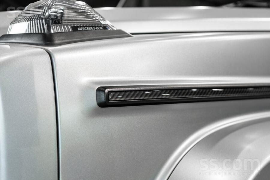 Pelēks Mercedes-Benz G63 AMG 2024 Rīga, ar dzinēja tilpumu 4.00 L un nobraukumu 13 tūkst. km par 254100 €, foto 35 vietnē AUTOMOTO.COM.LV