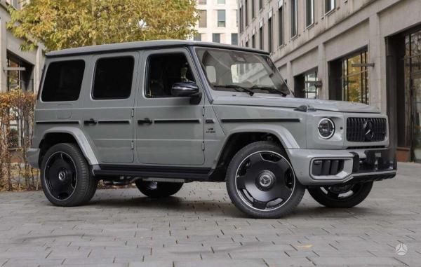 Pelēks Mercedes-Benz G63 AMG 2025 Kauņa, ar dzinēja tilpumu 3.98 L un nobraukumu 19 tūkst. km par 242000 €, foto 2 vietnē AUTOMOTO.COM.LV