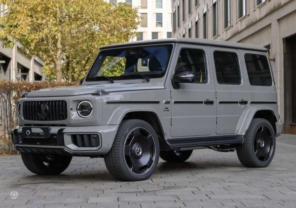 Pelēks Mercedes-Benz G63 AMG 2025 Kauņa, ar dzinēja tilpumu 3.98 L un nobraukumu 19 tūkst. km par 242000 €, foto 7 vietnē AUTOMOTO.COM.LV